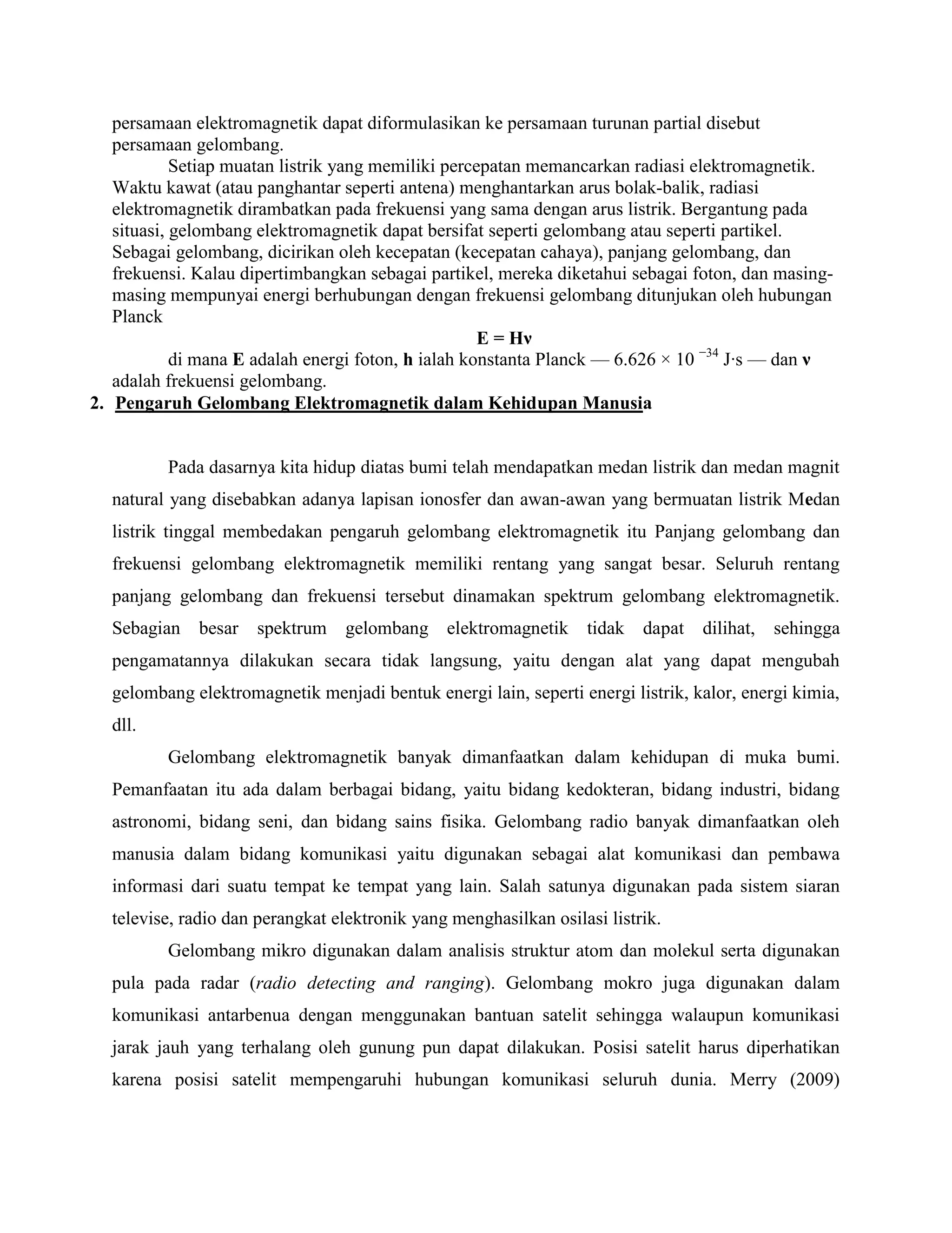 Sejarah penemuan gelombang elektromagnetik | DOCX