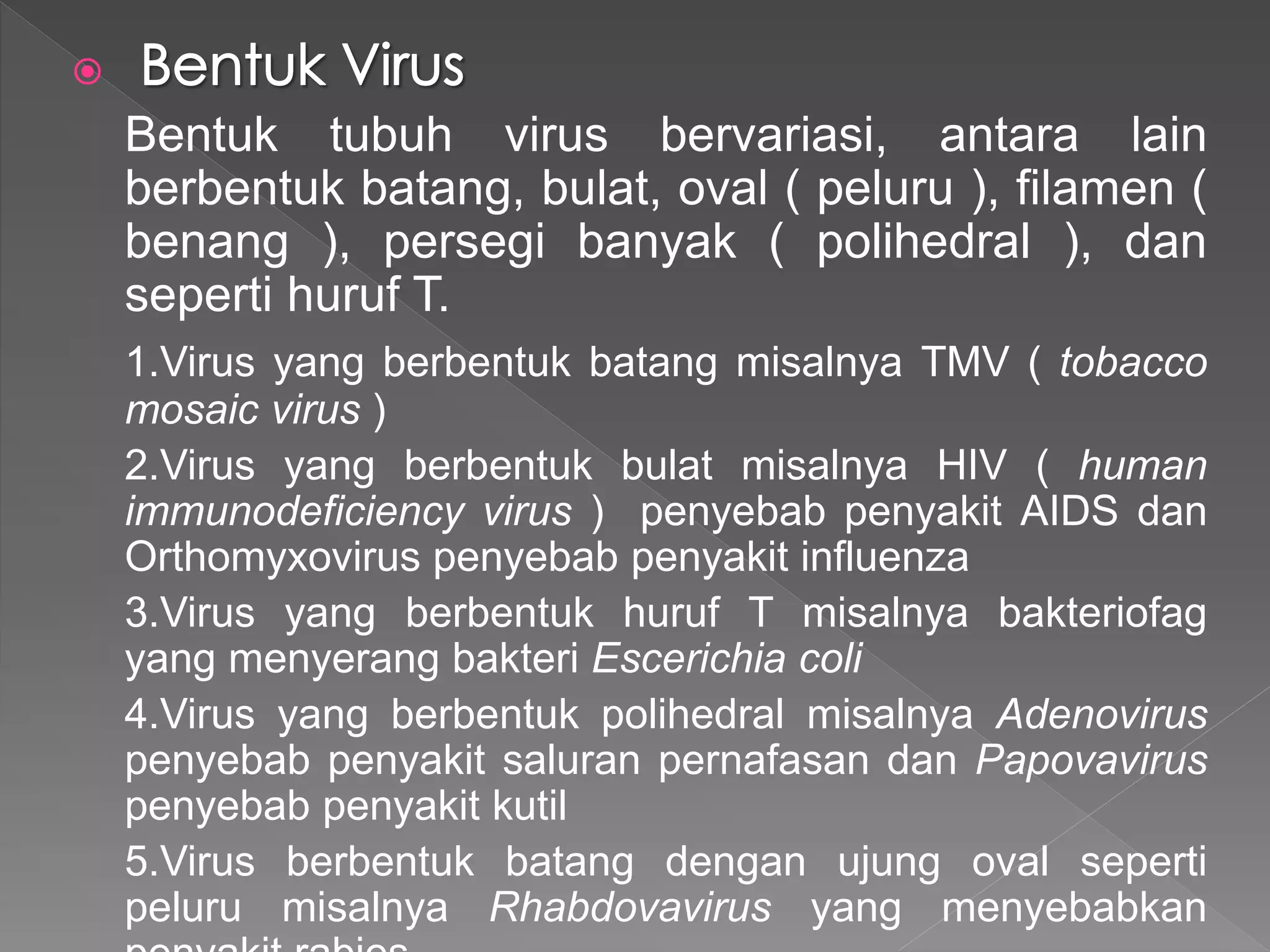 Sejarah penemuan virus | PPTX