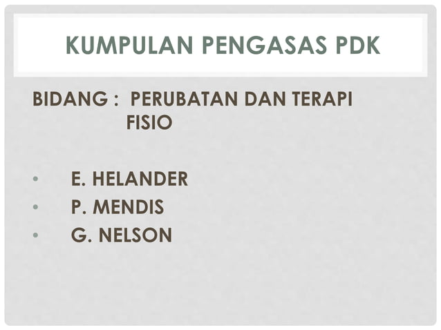 Sejarah penubuhan Pemulihan Dalam Komuniti (PDK) | PPTX