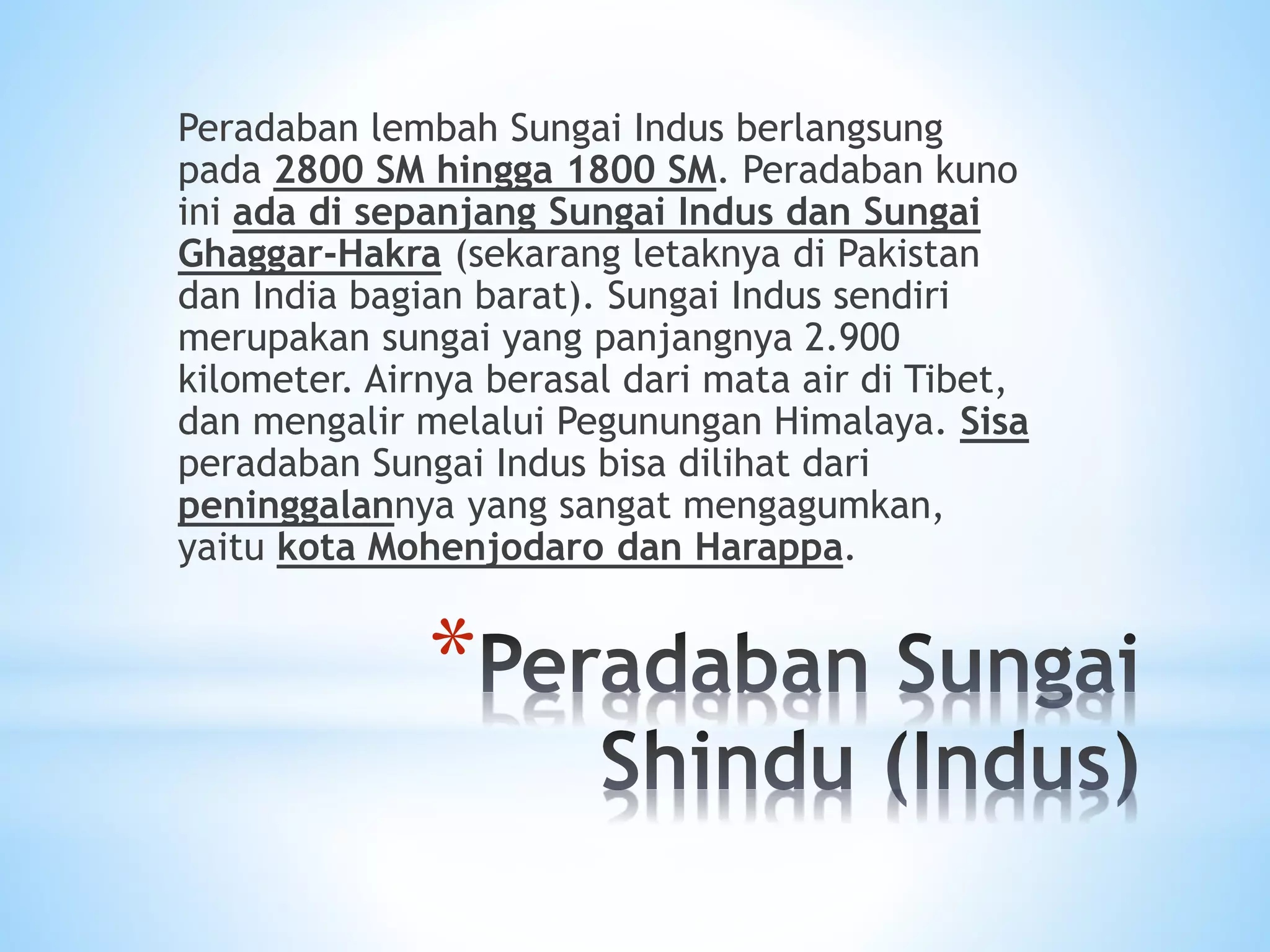 Sejarah Peradaban Bangsa India | PPTX