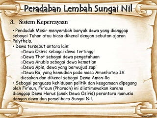 Sejarah peradaban di sungai nil | PPTX