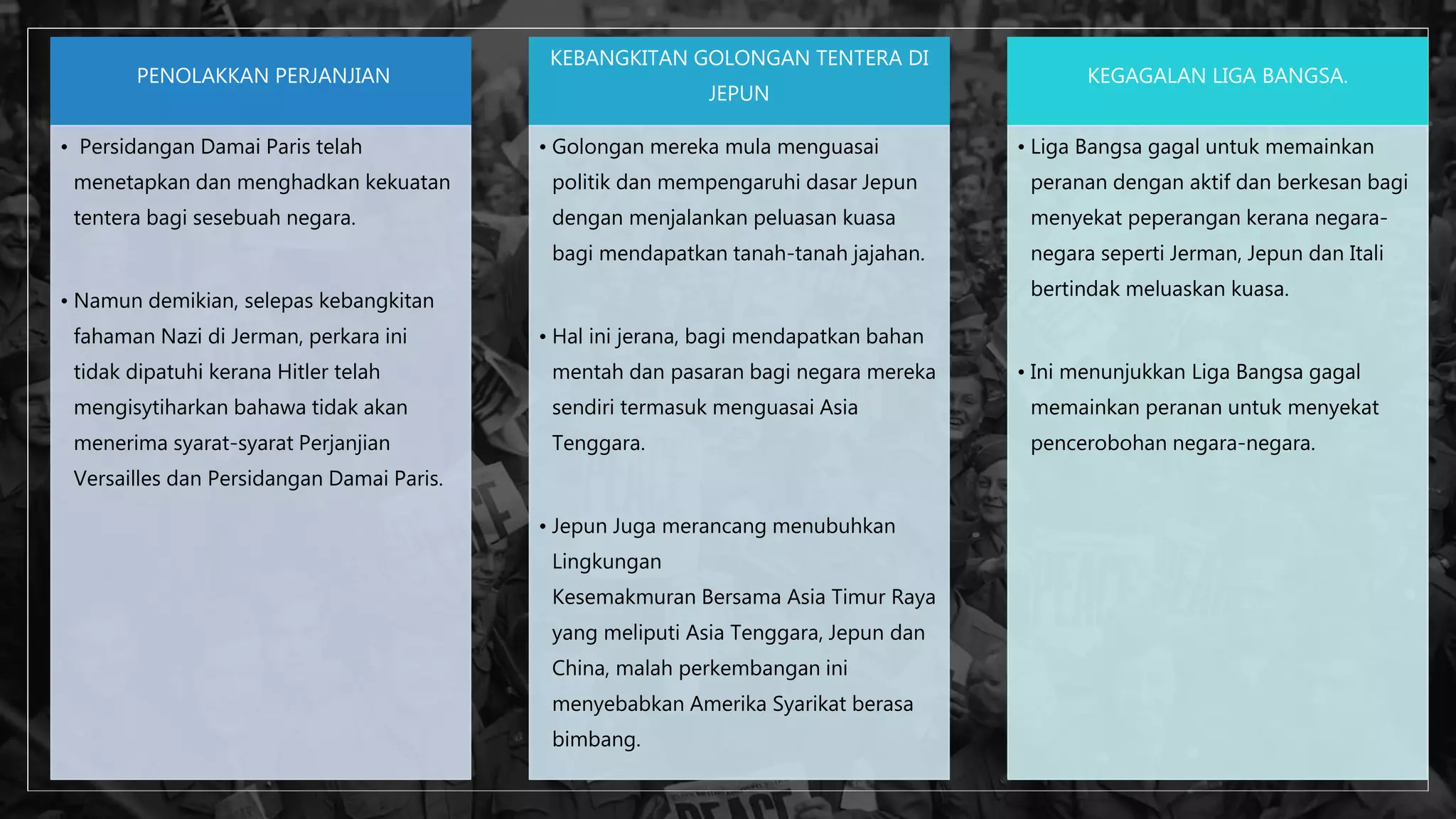 STPM SEM 1 SEJARAH TEMA 4 PERANG DUNIA PERTAMA(1914-1918) | PPTX