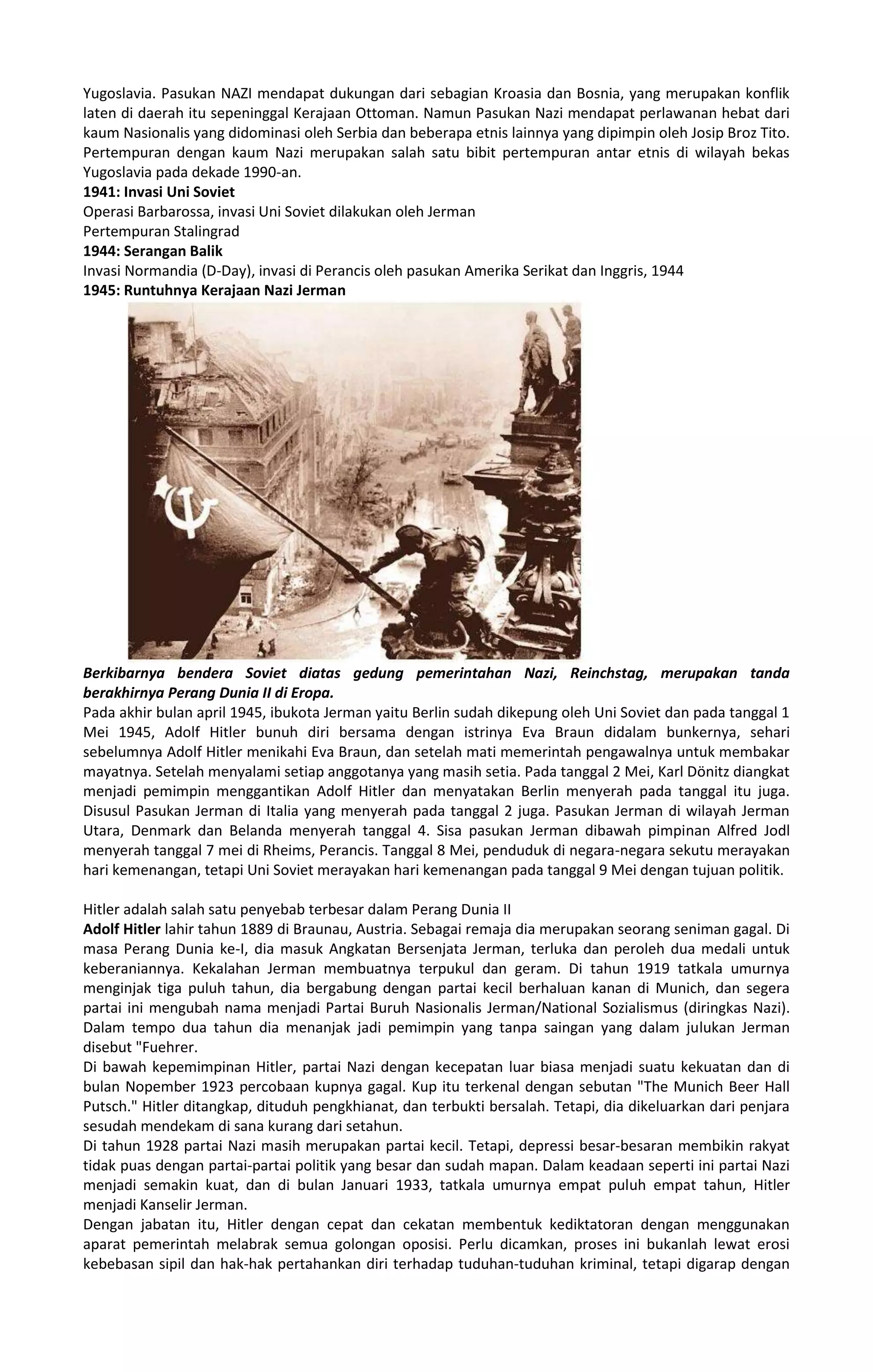 Sejarah perang dunia ii | DOCX