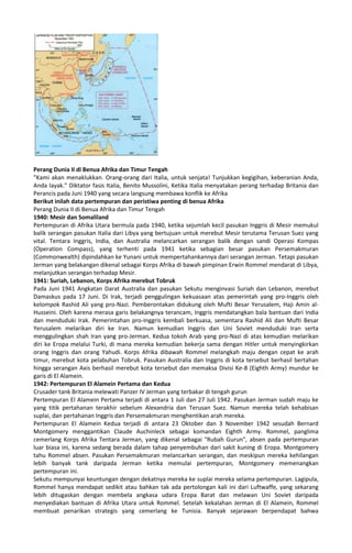 Sejarah perang dunia ii | DOCX