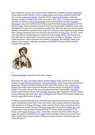 Sejarah perang padri | DOCX