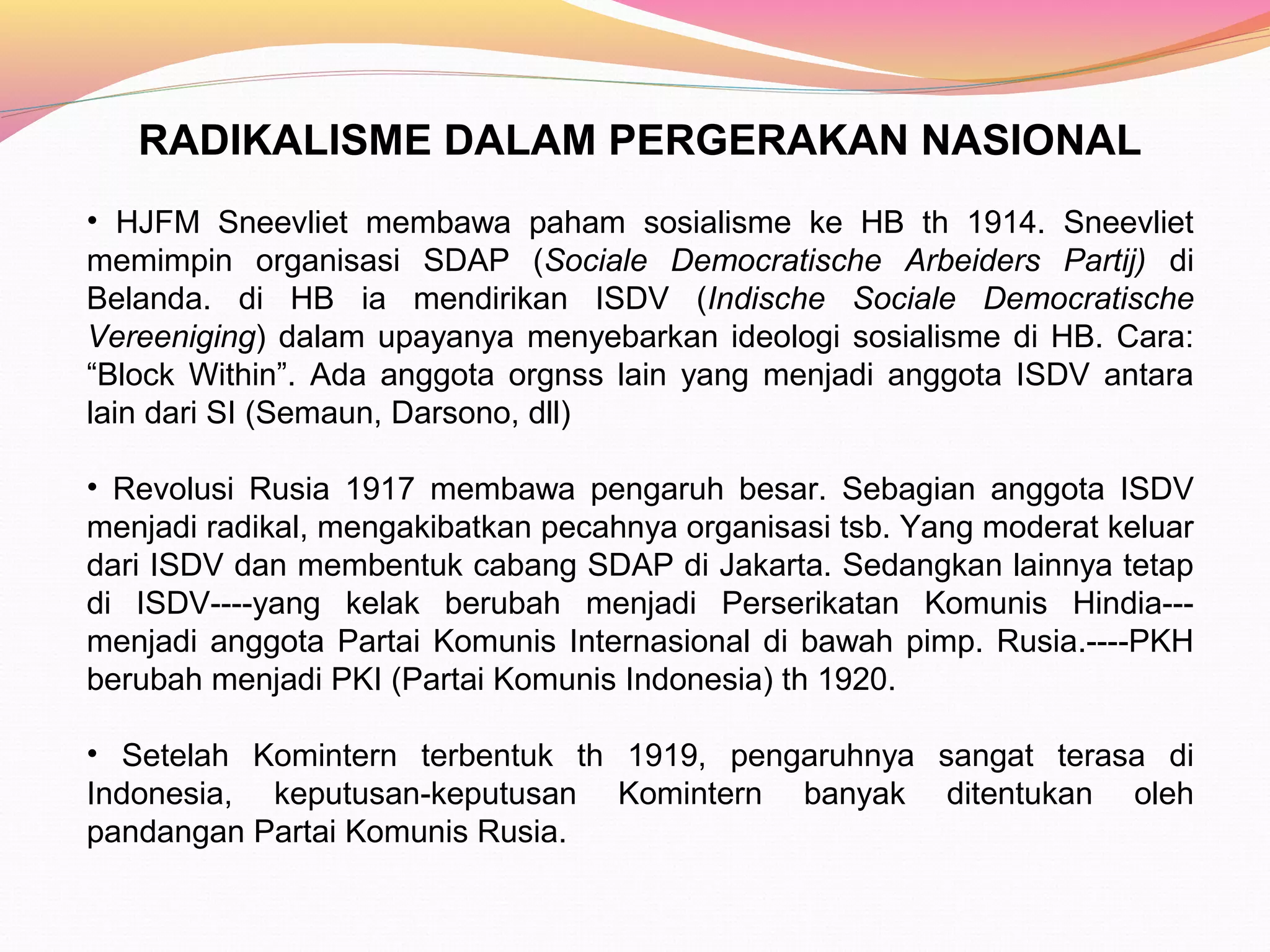 Sejarah Perjuangan Kemerdekaan Indonesia | PPT