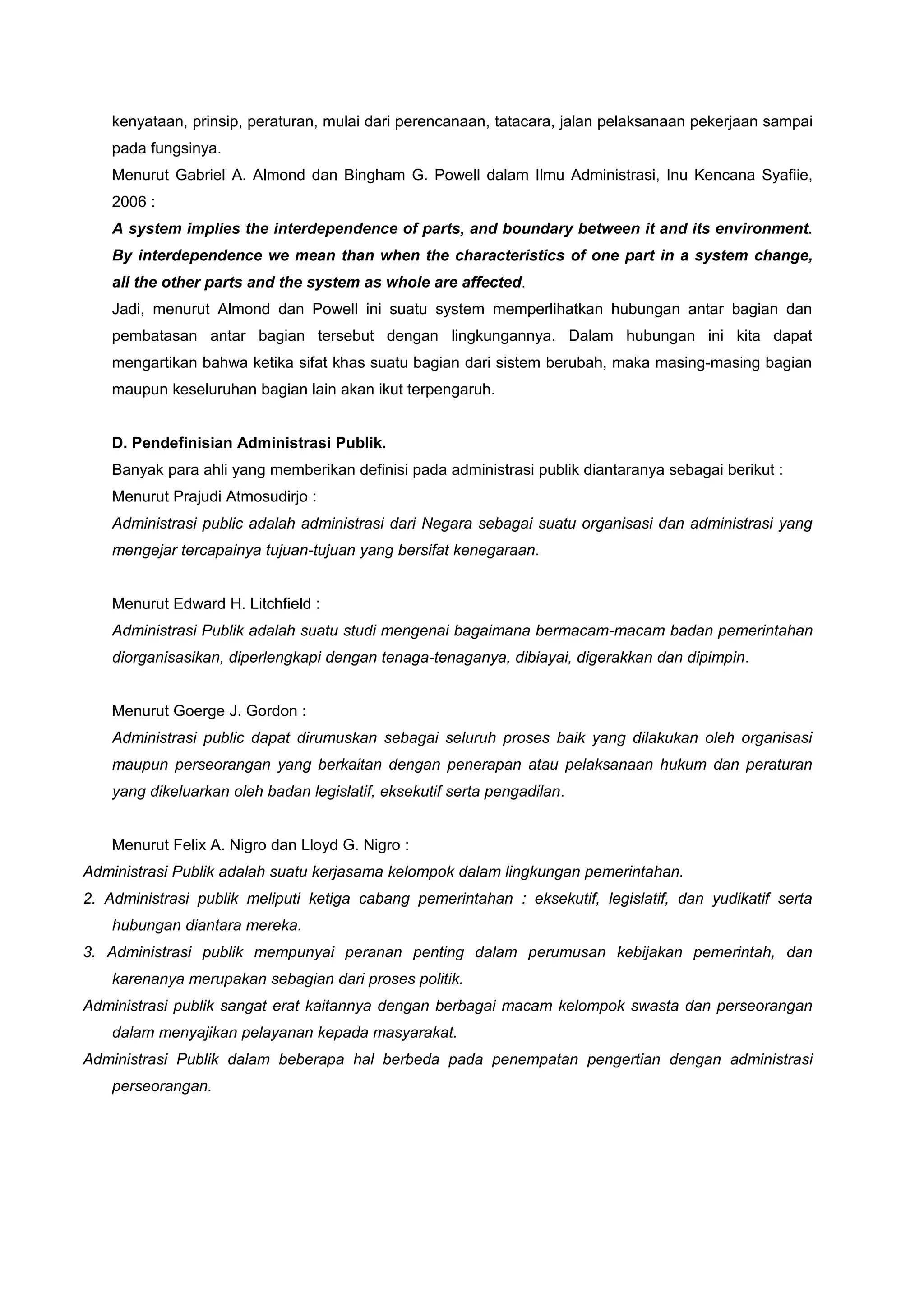 Sejarah perkembangan administrasi publik di indonesia | DOC