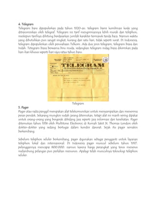 Sejarah perkembangan alat komunikasi | DOCX