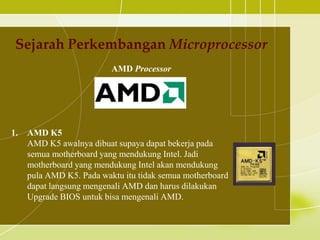 Sejarah Perkembangan CPU | PPTX