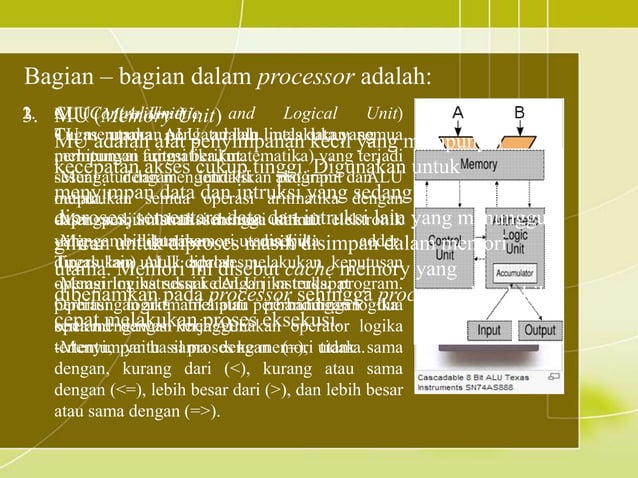 Sejarah Perkembangan CPU | PPTX