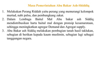 Sejarah perkembangan ekonomi islam zaman rosullulah | PPT