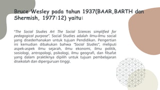 SEJARAH PERKEMBANGAN ILMU PENGETAHUAN SOSIAL | PPTX