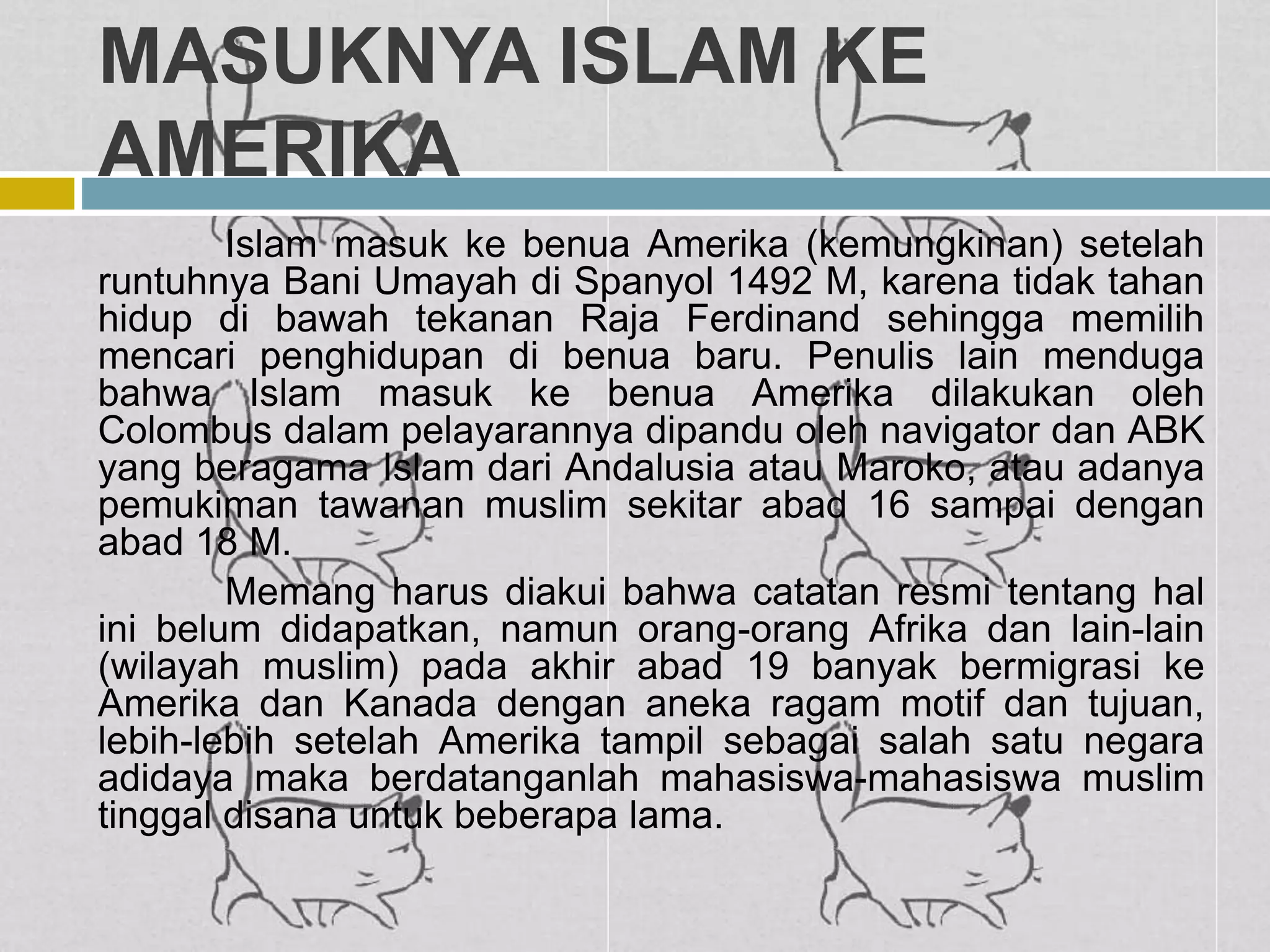 Sejarah perkembangan islam di dunia | PPT