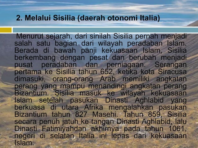 Sejarah perkembangan islam di dunia | PPT