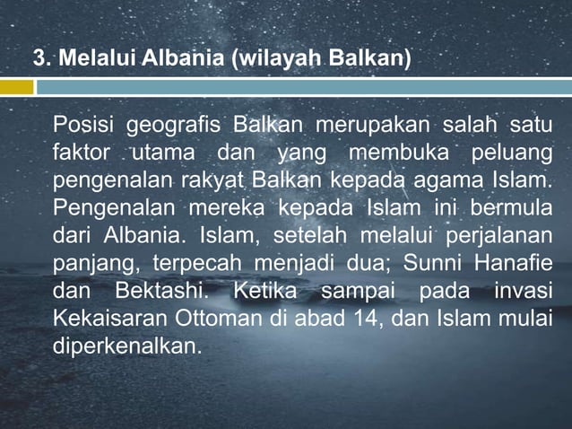 Sejarah perkembangan islam di dunia | PPT