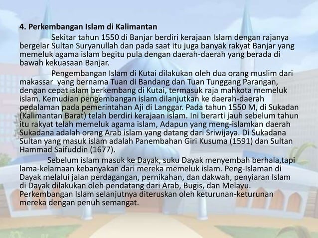 Sejarah perkembangan islam di indonesia | PPTX