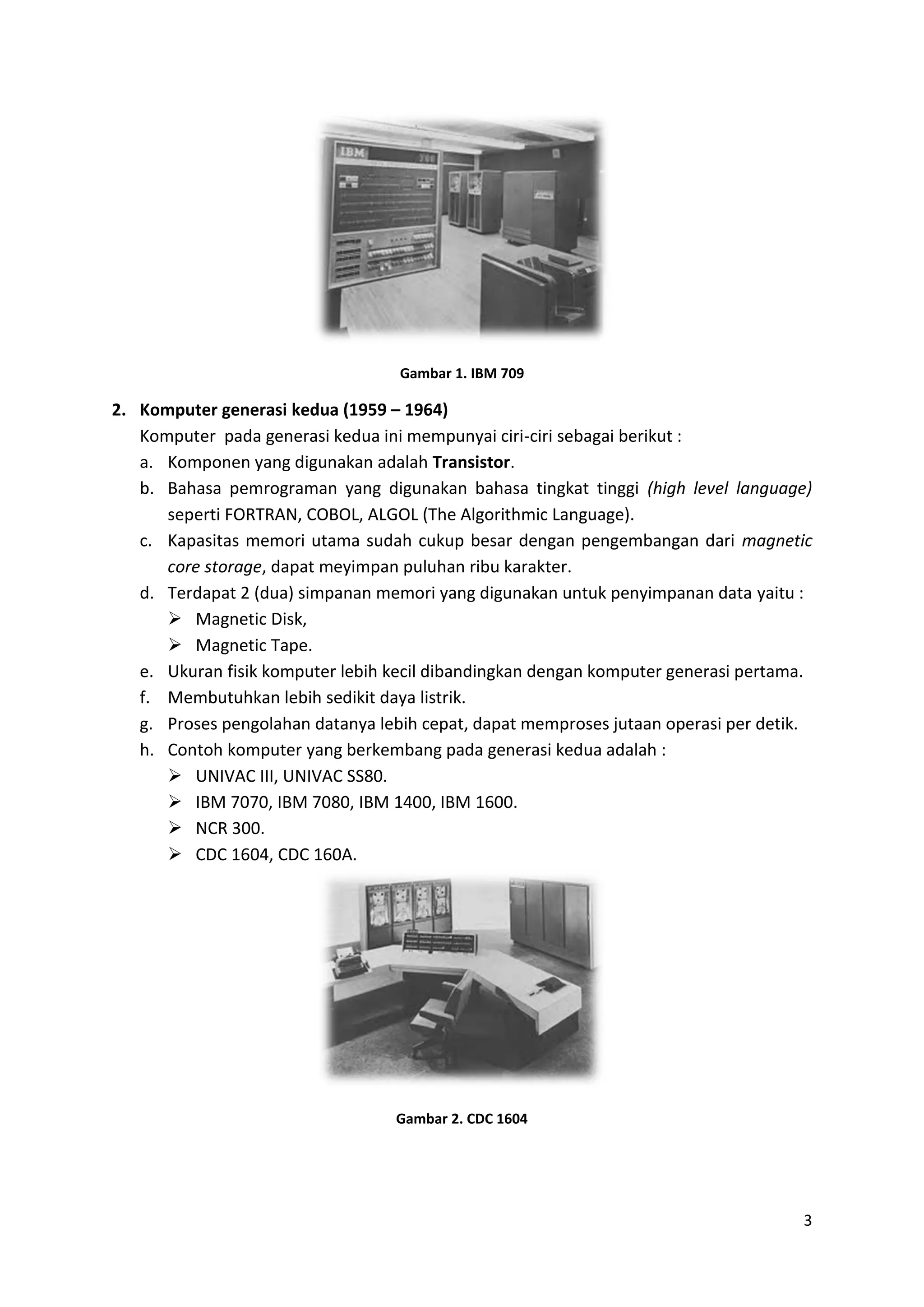 Sejarah Perkembangan Komputer | PDF