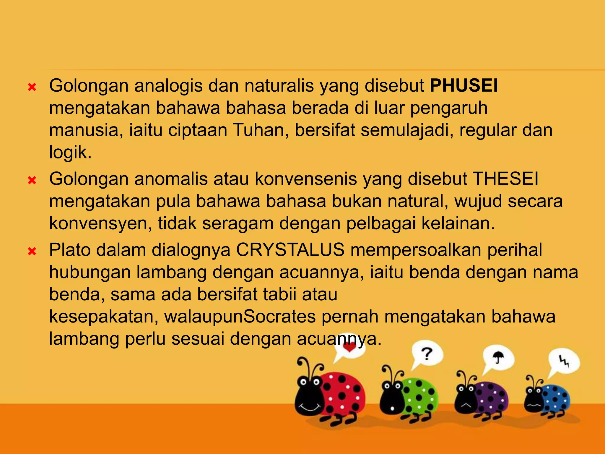 Sejarah perkembangan linguistik | PPTX