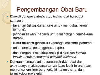 Sejarah perkembangan obat | PPTX