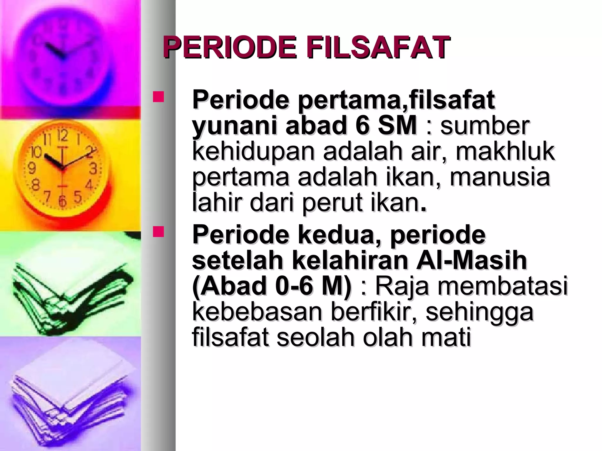 Sejarah perkembangan pemikiran ilmu pengetahuan | PPT