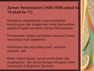 Sejarah perkembangan sains_sosial | PPT
