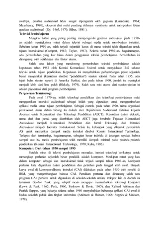 Sejarah perkembangan teknologi edit | DOCX