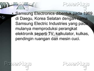 Sejarah perusahaan Samsung | PDF