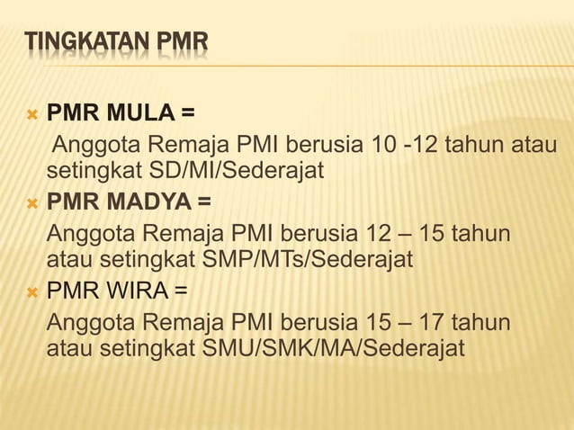 Sejarah pmr | PPTX