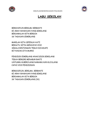 Sejarah profil untuk pendaftaran sk tagasan 2012 | DOCX