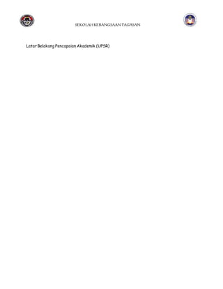 Sejarah profil untuk pendaftaran sk tagasan 2012 | DOCX