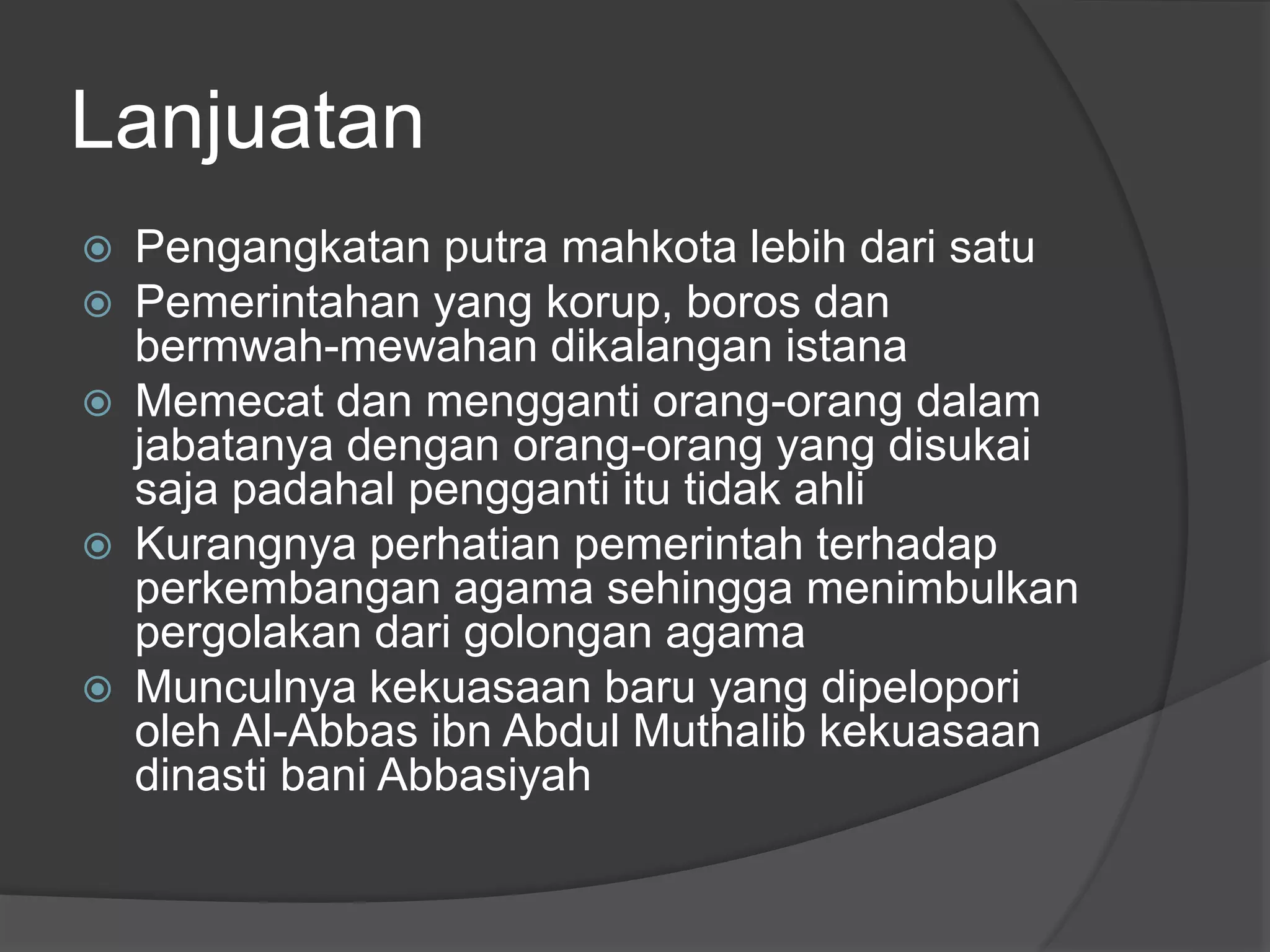 Sejarah proses berdirinya umayah | PPT