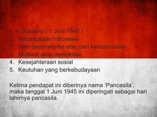 Sejarah Proses Perumusan Pancasila | PPTX