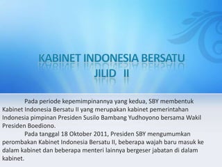 Masa pemerintahan Susilo Bambang Yudhoyono | PPTX