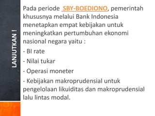 Masa pemerintahan Susilo Bambang Yudhoyono | PPTX