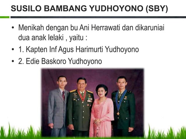 Masa pemerintahan Susilo Bambang Yudhoyono | PPTX