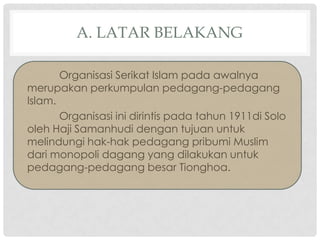 Sejarah (sarekat islam) | PPTX