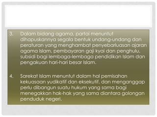 Sejarah (sarekat islam) | PPTX