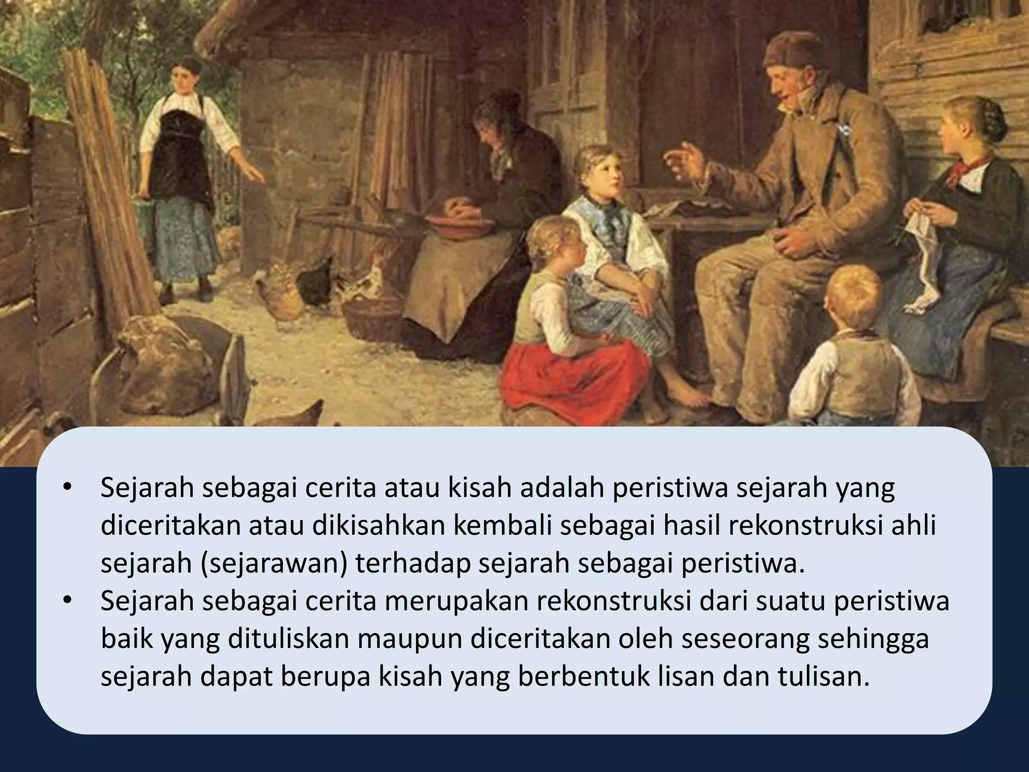 Sejarah sebagai cerita kisah | PDF