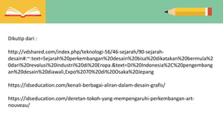 Sejarah seni rupa dan desain | PPTX