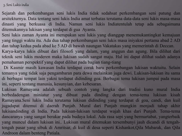 Sejarah seni rupa india | PPTX