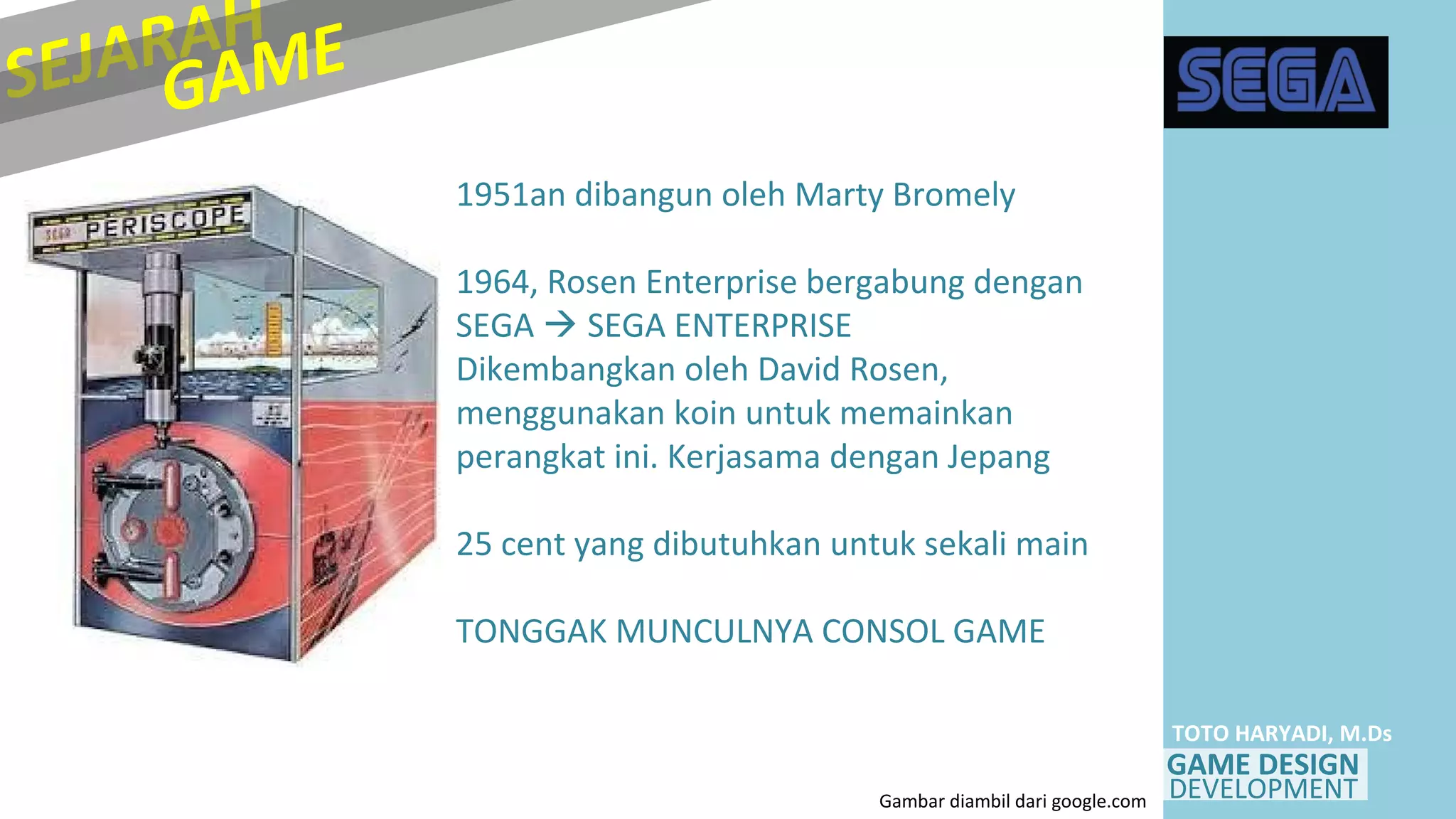 Sejarah singkat (video) game | PPT