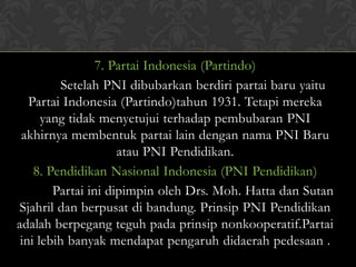 Sejarah ( strategi organisasi pergerakan indonesia ) | PPTX
