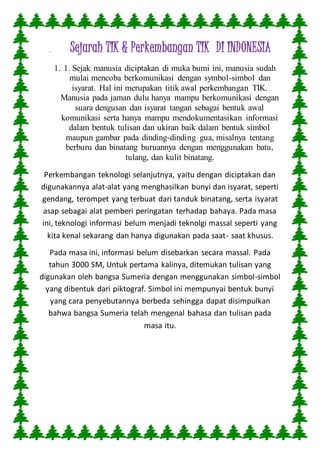 Sejarah tik | DOCX