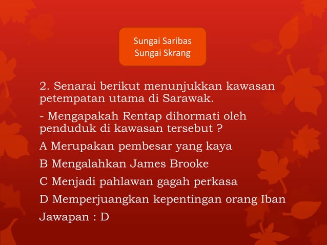 SEJARAH TINGKATAN 2 BAB 7 PERJUANGAN RAKYAT TEMPATAN MENGEMBALIKAN ...