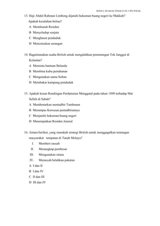 SEJARAH TINGKATAN 3 SOALAN OBJEKTIF.pdf