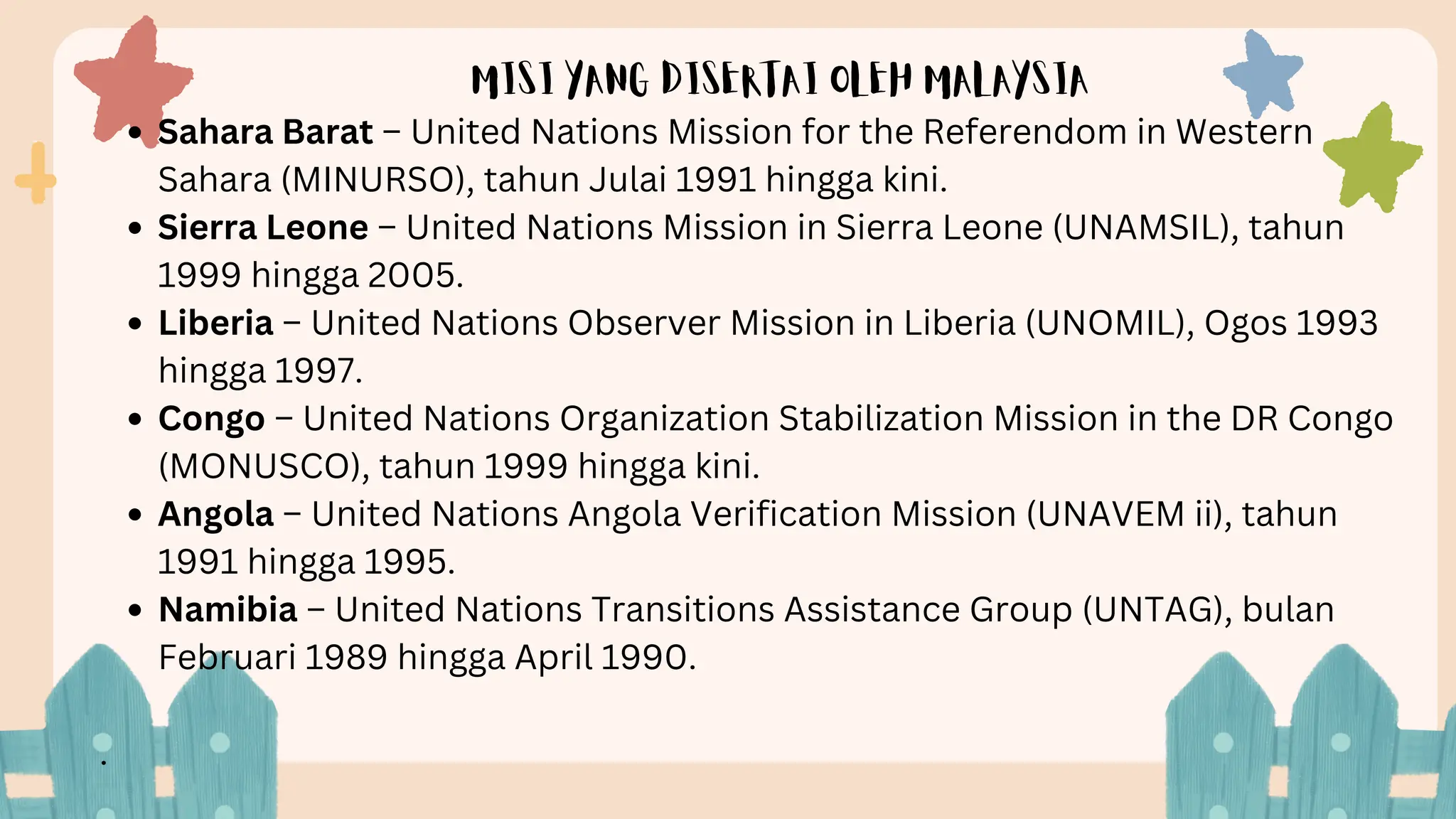 Malaysia dalam Pertubuhan PBB Sejarah Tingkatan 5 Bab | PDF