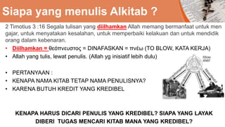 SEJARAH TULISAN DI ALKITAB.pptx