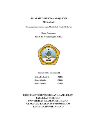 Sejarah Turunnya Al-Qur’an.docx