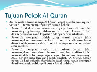 Sejarah turunnya al quran | PPTX