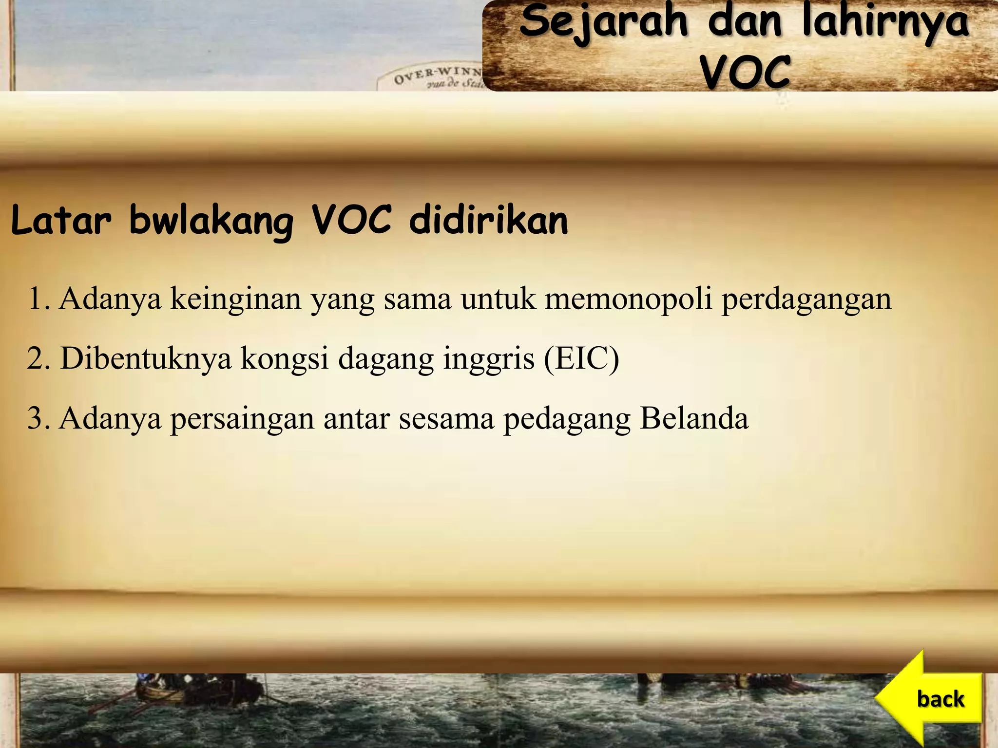 Sejarah (voc) | PPTX